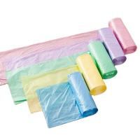China Customizable HDPE LDPE Flat Mouth Garbage Bag 450x500mm 5-100 Mic for Industrial Household Use for sale