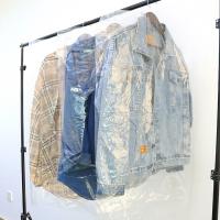 China Polyethylene Dust Cover Material for Luxury Cotton Garment Storage Bag 1000pcs for sale