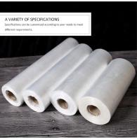 China Custom HDPE Plastic Food Roll Bags 15kg Capacity Transparent Packaging for sale