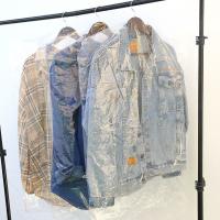 China Transparent Non-Toxic Plastic Dustproof Bags for Garment Storage Custom Sizes 50x60cm for sale