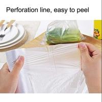 China Clear Plastic Produce Bags 25x35cm 10mic Thickness HDPE LDPE for Bread Fruits Vegetable Storage for sale