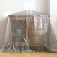 China Custom Size Outdoor Waterproof TV Dust Cover for 24 to 65 Inch LED TV with Logo for sale