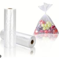 China Custom HDPE LDPE LLDPE Plastic Produce Bags on Roll 25x35cm 10mic for Food Storage for sale