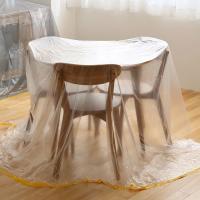 China Green Moisture Proof Plastic Furniture Dust Cover 5.5-12.5 Micron Custom Sizes for sale
