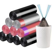 China Wholesale HDPE LDPE Trash Bags 5-100 Mic Thickness Custom Size Garbage Bags with OK Compost Certificate for sale