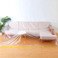 China Waterproof Customized Size Garment Cover LDPE Dust Protection Film 4m x 25m for sale