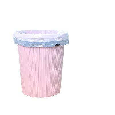 China Household Biodegradable Drawstring Trash Bags on Roll with ok compost Certificate for sale