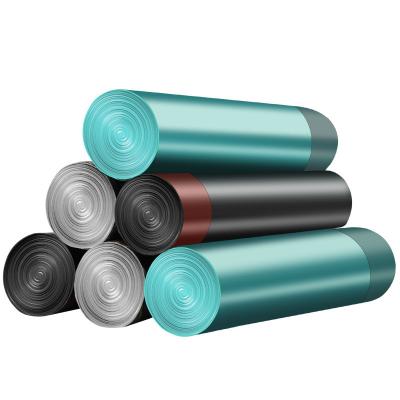 China Customizable Household Cleaning Garbage Bags with Drawstring Portable and Thickened for sale