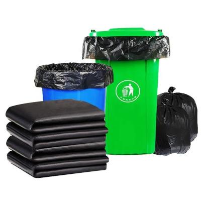 China Heavy Duty Black Garbage Bags 1000x1200mm 5-100 Mic for Commercial Property for sale