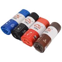 China Biodegradable PLA HDPE Woven Drawstring Garbage Bag on Roll 30L Custom Order for sale