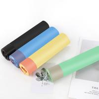 China OK Compost Certified HDPE Drawstring Garbage Bags Roll 450x500mm 5-100 Mic for Household Office Cleaning for sale