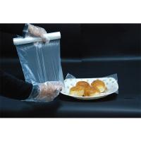 China Transparent HDPE LDPE Food Packaging Plastic Grocery Bag on Roll 8-15kg Custom Size for sale