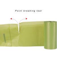 China Garbage Waste Biodegradable Compostable Plastic Bags with PBAT/PLA/Starch Material for sale