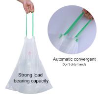 China Customized Drawstring Garbage Bags for Household Waste Management for sale