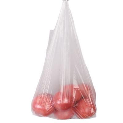 China Customized HDPE LDPE Green Plastic Food Packaging Bag 8-15kg Load for Household Industrial Use for sale