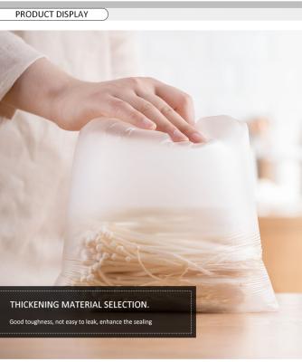 China Household Vest Type Fresh-Keeping Bag HDPE LDPE 5-100 Mic for Supermarket Refrigerator for sale