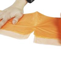 China Custom Logo HDPE Drawstring Garbage Bag 5-100 Mic Thickness for Kitchen Waste for sale