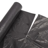 China Industrial Vest Type Garbage Bag with Drawstring Thickened HDPE 5-100 Mic for sale