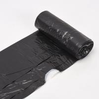 China 100L Hand Pouch Vest PE Plastic Garbage Bags on Roll for Household Use for sale