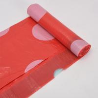 China Custom Logo Printed Orange Scented Garbage Bag 5-50 Mic Thickness HDPE LDPE for sale