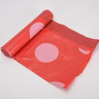 China Custom Logo Printed Orange Scented Garbage Bag 5-50 Mic Thickness HDPE LDPE for sale