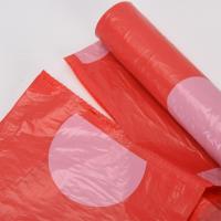 China Custom Logo Printed Orange Scented Garbage Bag 5-50 Mic Thickness HDPE LDPE for sale