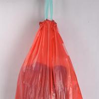 China Custom Logo Printed Orange Scented Garbage Bag 5-50 Mic Thickness HDPE LDPE for sale