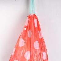 China Custom Logo Printed Orange Scented Garbage Bag 5-50 Mic Thickness HDPE LDPE for sale