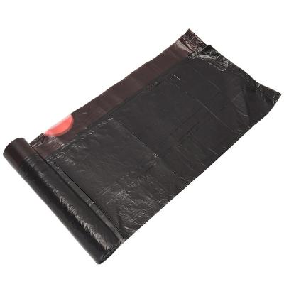 China 50x60cm Clear HDPE Star Sealed Bottom Garbage Bag for Commercial Use for sale