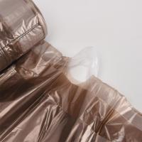 China Custom HDPE LDPE LLDPE Trash Garbage Bags 10-50 Mic Thickness for Commercial Use for sale