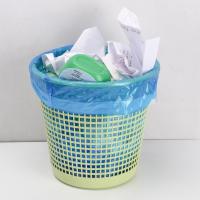 China Beige HDPE Plastic Trash Can Liner Garbage Bags 450x500mm Custom Size 5-100 Mic for sale