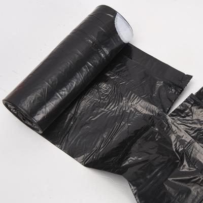 China Heavy Duty Stand Up Pouch Garbage Bag 1000x1200mm Recycled Material Black for sale