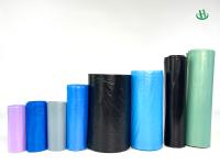 China HDPE LDPE LLDPE Heavy Duty Extra Large Black Outdoor Trash Bags 730x840mm 5-100 Mic for sale