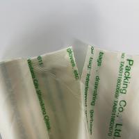 China Biodegradable T-Shirt Bag on Roll PBAT Material 5-100 Mic Eco-Friendly Packaging for sale