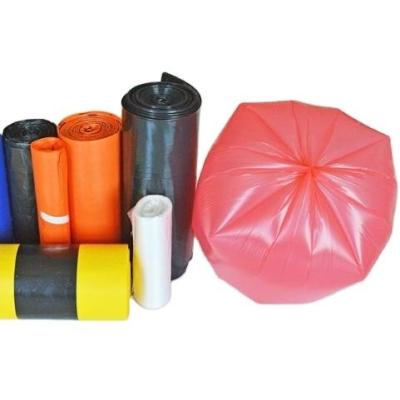 China 4 Gallon LLDPE Plastic Waste Garbage Bags Clear Small Trash Packaging Bags 15 Mic for sale