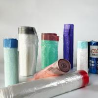 China HDPE Plastic Trash Can Garbage Bag 10-50 Mic Thickness for Wheelie Bin for sale
