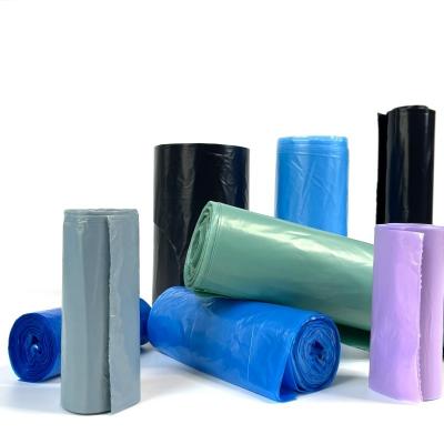 China Directly Manufactured Custom Printed Plastic Trash Garbage Bag in Roll Biodegradable for sale