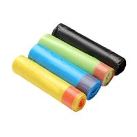 China HDPE Compostable Drawstring Garbage Bag 730x840mm Custom Logo Printing for Waste for sale