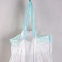 China Black Drawstring Garbage Bag 730x840mm HDPE LDPE LLDPE for Waste Disposal for sale