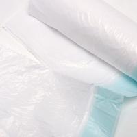 China Black Drawstring Garbage Bag 730x840mm HDPE LDPE LLDPE for Waste Disposal for sale