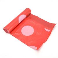 China HDPE Garbage Roll Bag With Drawstring And Certificate ok compost For Waste Management for sale