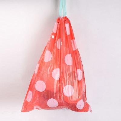 China OK Compost Certified Drawstring Trash Bag 730x840mm Eco-Friendly Waste Disposal on Roll for sale