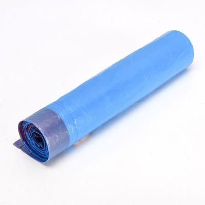 China Thick Colorful Drawstring Plastic Garbage Bags 730x840mm 5-100 Mic on Roll for Waste Management for sale