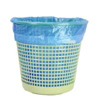 China Thick Colorful Drawstring Plastic Garbage Bags 730x840mm 5-100 Mic on Roll for Waste Management for sale