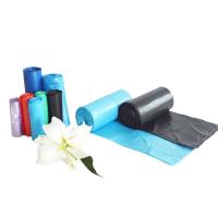 China Compost Certified Flat Mouth Garbage Bag 450x500mm HDPE LDPE for Hotel Hospital Waste with Fragrance for sale