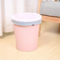 China Drawstring HDPE Transparent Bags for Garbage Unscented LDPE Blue Garbage Bag for sale