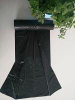 China Recycled Black Garbage Bags on Roll 5-100 Mic Thickness Custom Orders Accepted for sale