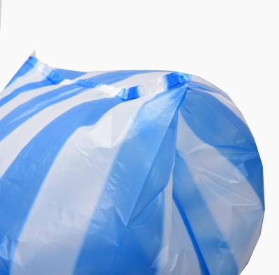 China Convenient Handle Design for OK Compost Certified Beige Disposable Kitchen Garbage Bag for sale