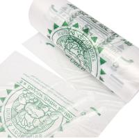 China HDPE LDPE LLDPE Black Roll Can Liners 5-100 Mic for 4-30 Gallon Kitchen Trash Bags for sale