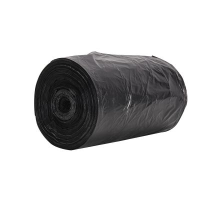 China High Security Black Plastic Garbage Bags 33 Gallon 730x840mm Can Liners for Industrial Use for sale